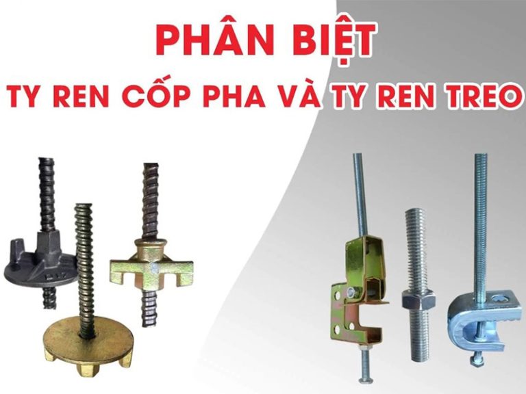 Thanh ren (Ty ren) là gì? Tìm hiểu các loại M6, M8, M10, M12